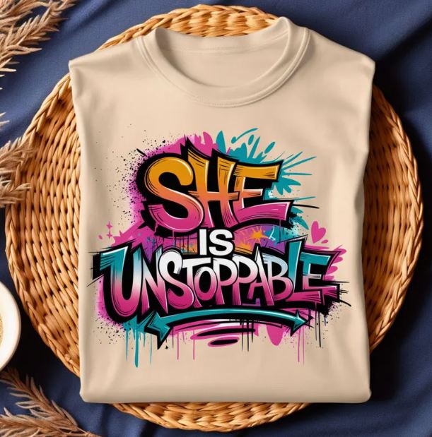 She Is Unstoppable | Harkfill Press