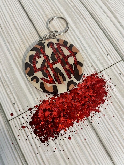 Monogram Keychains | Harkfill Press